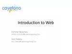 PPT - Introduction to Web Technology PowerPoint Presentation, free ...