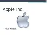 PPT - Apple Inc. PowerPoint Presentation, free download - ID:5713198