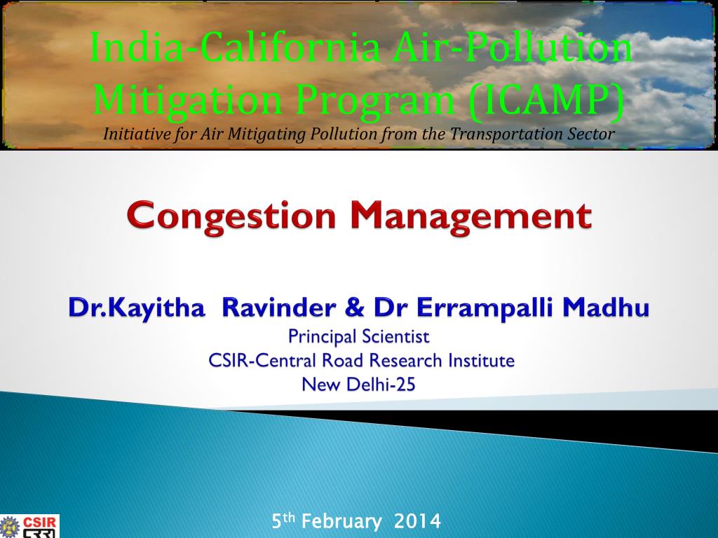 PPT - Congestion Management PowerPoint Presentation, free download - ID ...