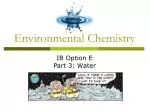 PPT - Environmental chemistry PowerPoint Presentation, free download ...