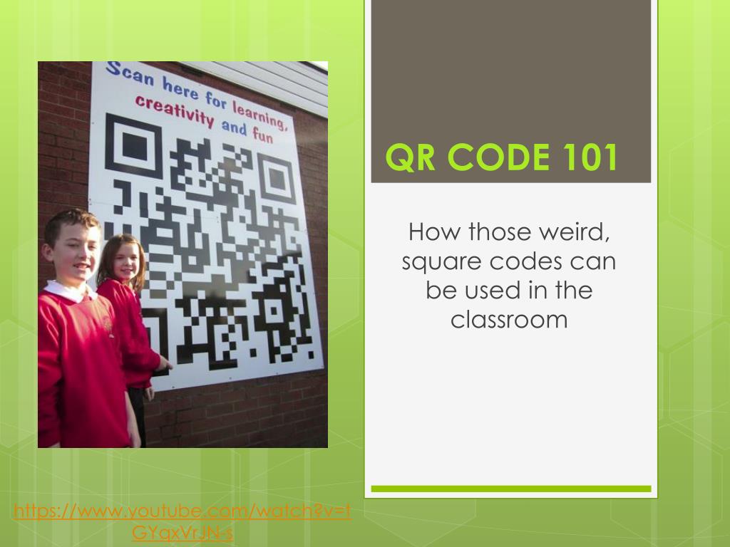 PPT - QR CODE 101 PowerPoint Presentation, free download - ID:1636014