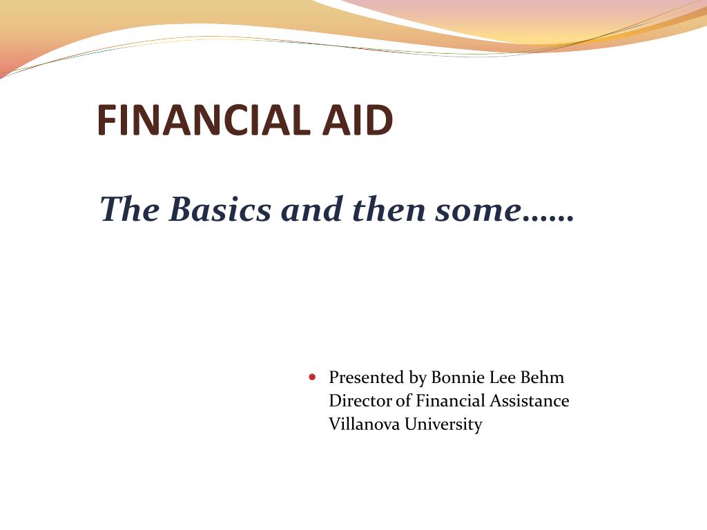 PPT - FINANCIAL AID PowerPoint Presentation, free download - ID:1638729
