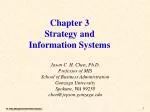 PPT - Chapter I & 1: The Information Systems Strategy Triangle ...