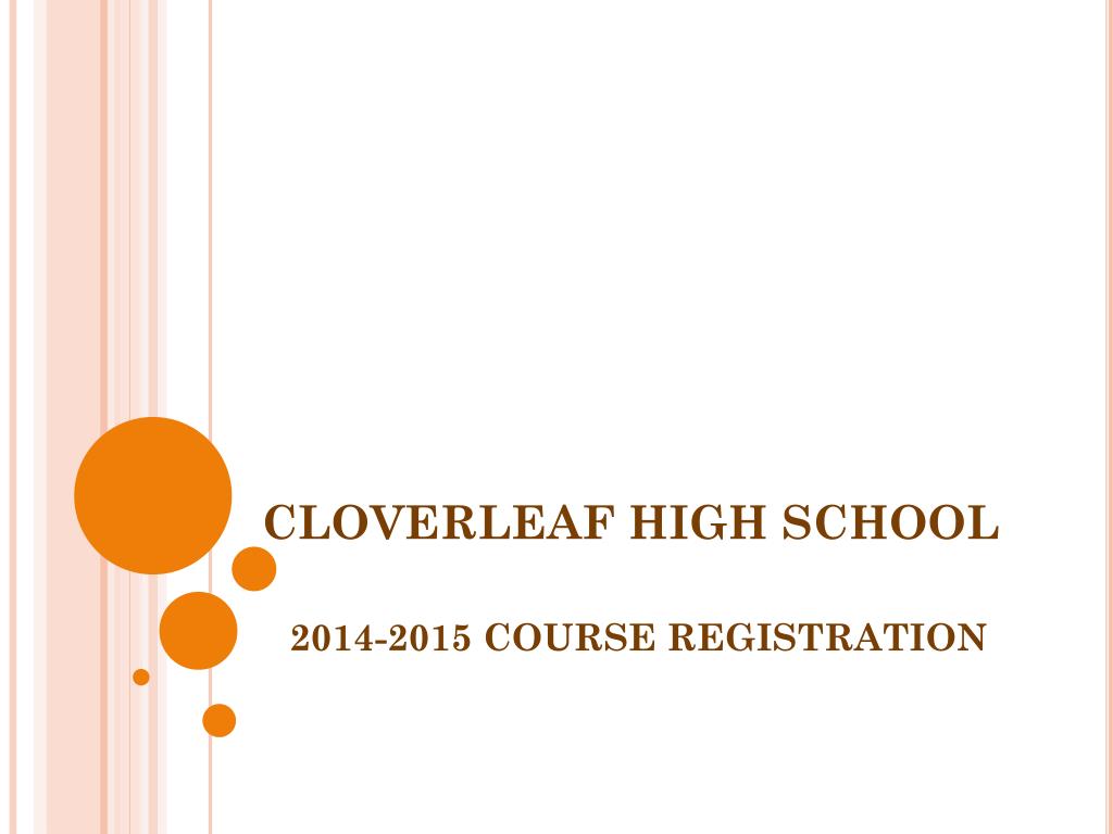PPT - CLOVERLEAF HIGH SCHOOL PowerPoint Presentation, free download ...