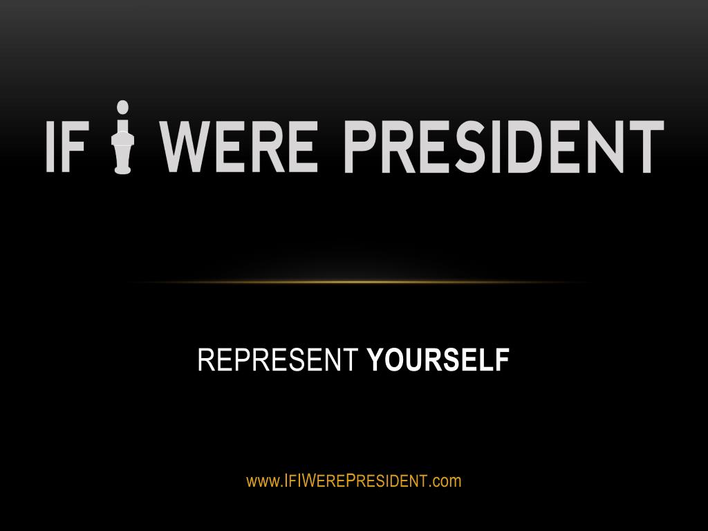 PPT - Represent yourself PowerPoint Presentation, free download - ID ...