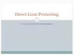 PPT - Student Loan Processing PowerPoint Presentation, free download - ID:7401532