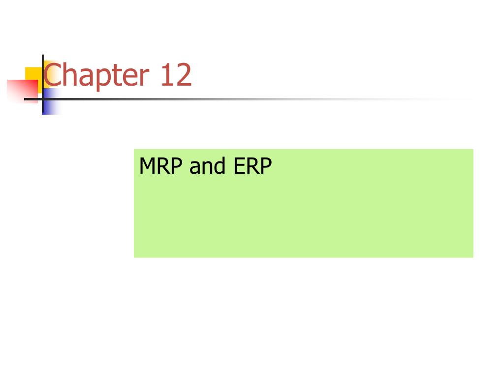 PPT - Chapter 12 PowerPoint Presentation, free download - ID:1644509