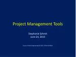 PPT - Project Management Tools and Techniques PowerPoint Presentation ...
