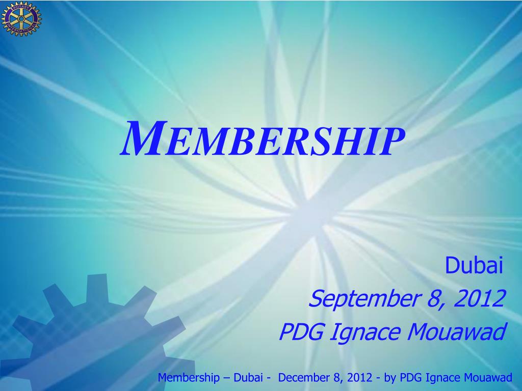 PPT - Membership PowerPoint Presentation, free download - ID:1646471