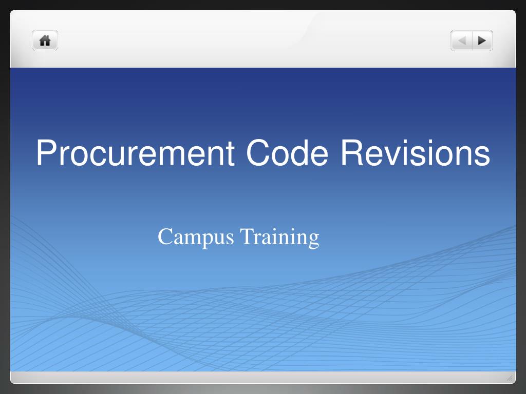 PPT - Compliance Guidance for Utah's Procurement Code Revisions ...