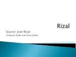 PPT - Jose Rizal PowerPoint Presentation, free download - ID:1702726