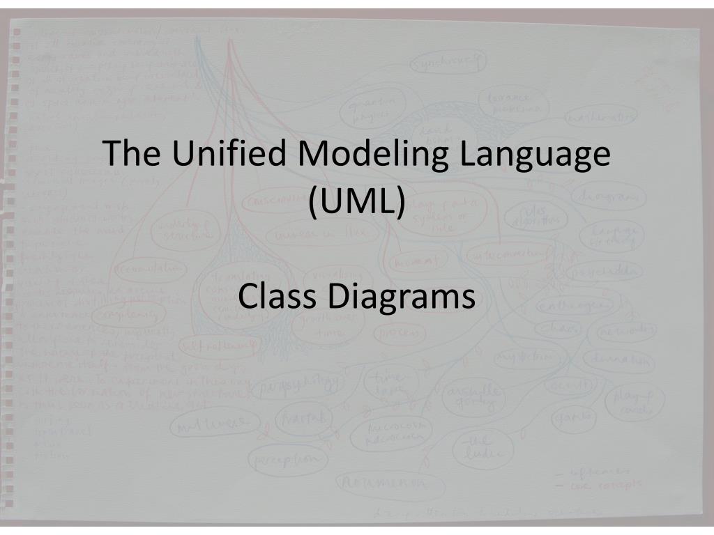PPT - The Unified Modeling Language (UML) Class Diagrams PowerPoint ...