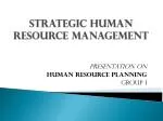 PPT - STRATEGIC HUMAN RESOURCE MANAGEMENT PowerPoint Presentation, free ...