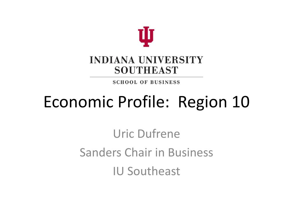 PPT - Economic Profile: Region 10 PowerPoint Presentation, free ...