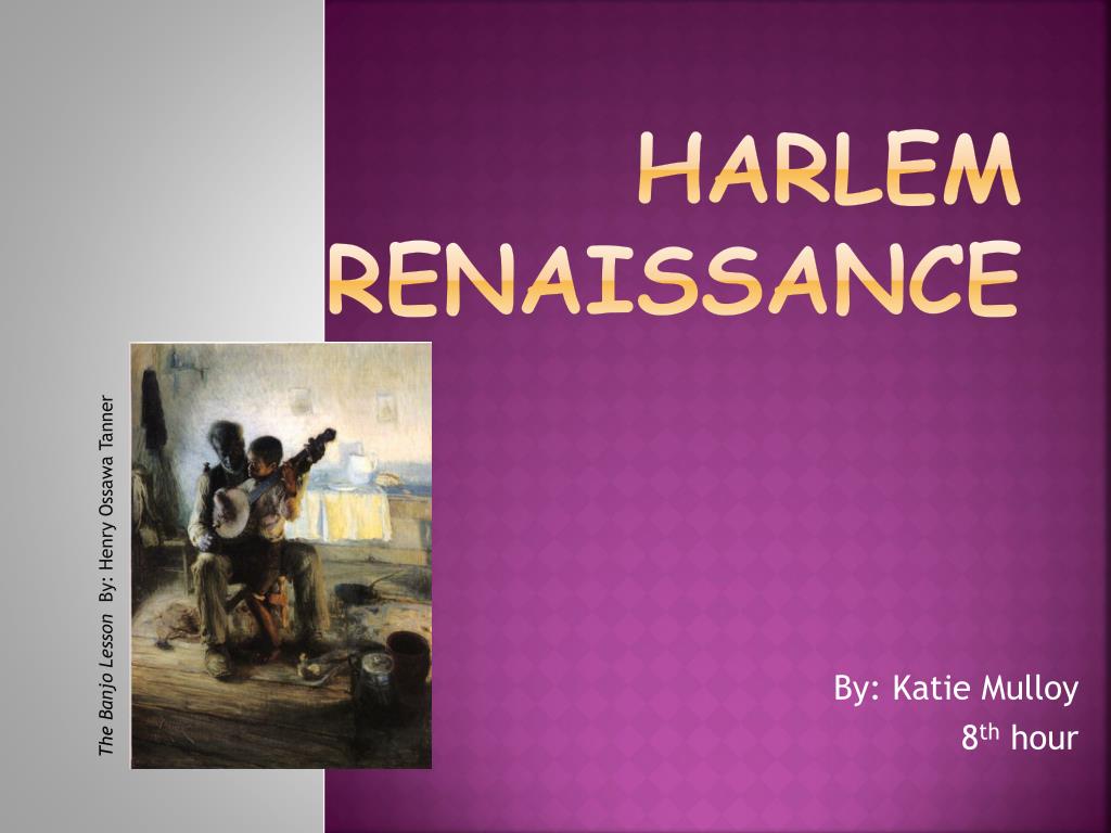 PPT - Harlem Renaissance PowerPoint Presentation, free download - ID ...
