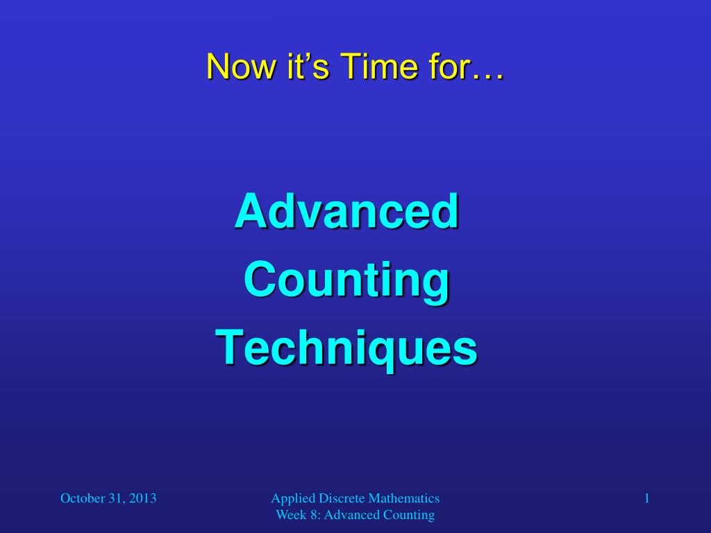 PPT - Now it’s Time for… PowerPoint Presentation, free download - ID ...