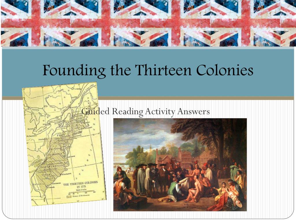 PPT - Founding the Thirteen Colonies PowerPoint Presentation, free ...