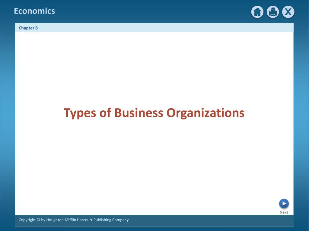 PPT - Types of Business Organizations PowerPoint Presentation, free ...