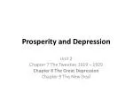 PPT - The Great Depression of the 1930’s PowerPoint Presentation, free ...
