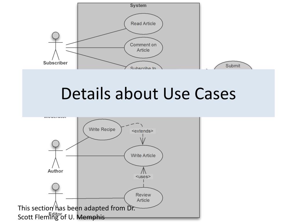 PPT - Effective Use Case Creation for Software Systems PowerPoint ...