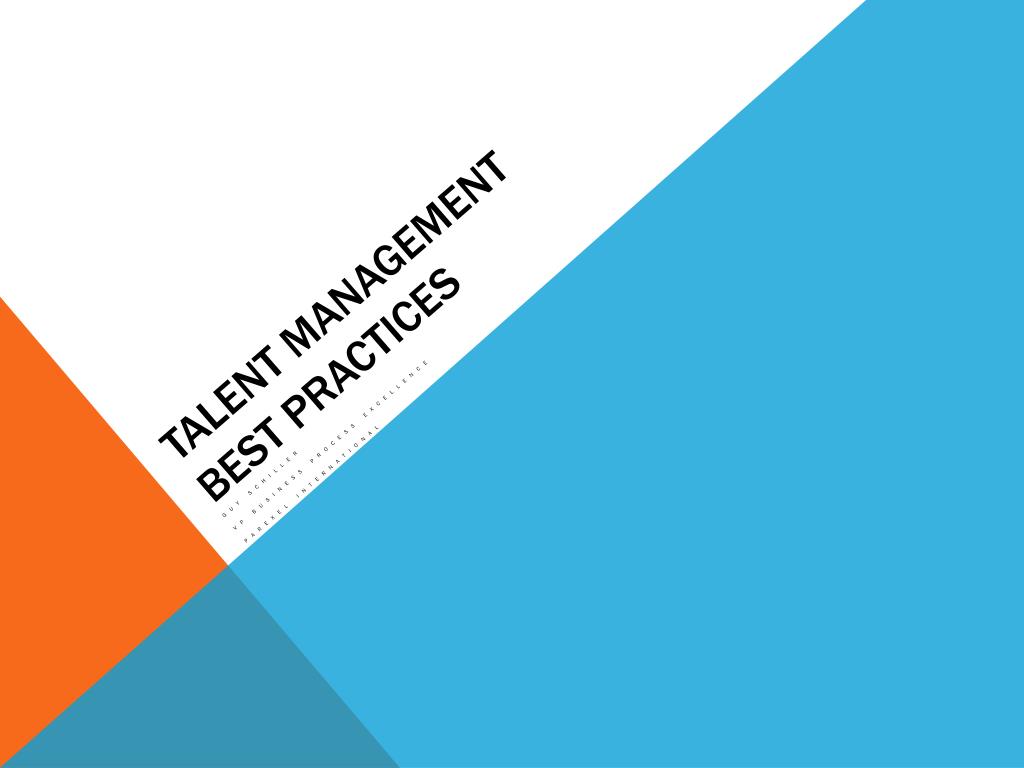 PPT - Talent Management Best Practices PowerPoint Presentation, free ...