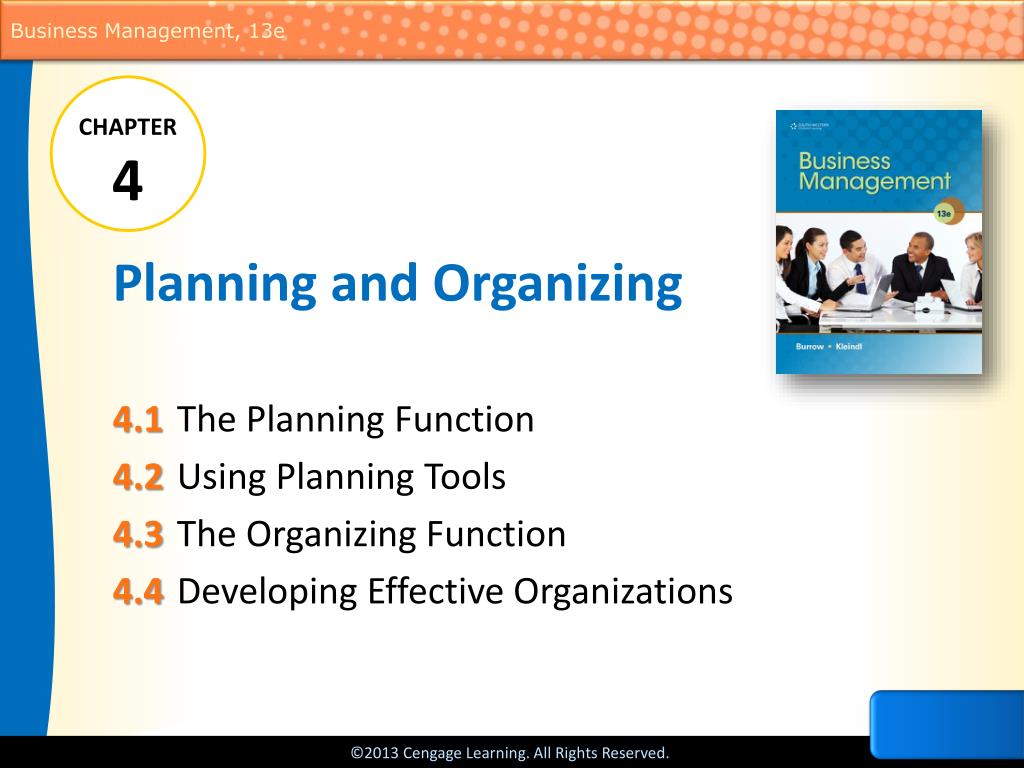 PPT - Planning and Organizing PowerPoint Presentation, free download ...