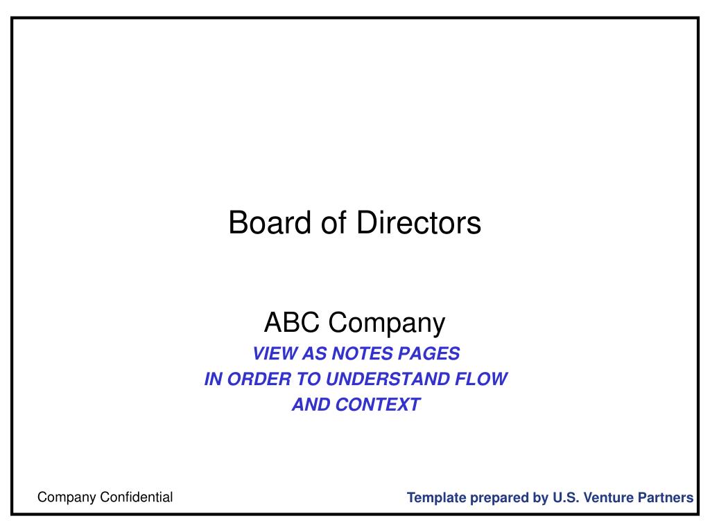 PPT - Board of Directors PowerPoint Presentation, free download - ID ...