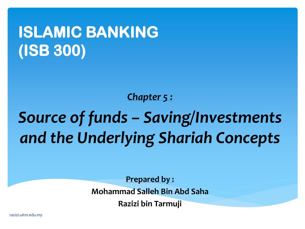 PPT - ISLAMIC BANKING (ISB 300) PowerPoint Presentation, free download ...