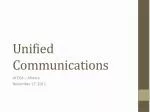 PPT - Unified Communications and Collaboration PowerPoint Presentation ...