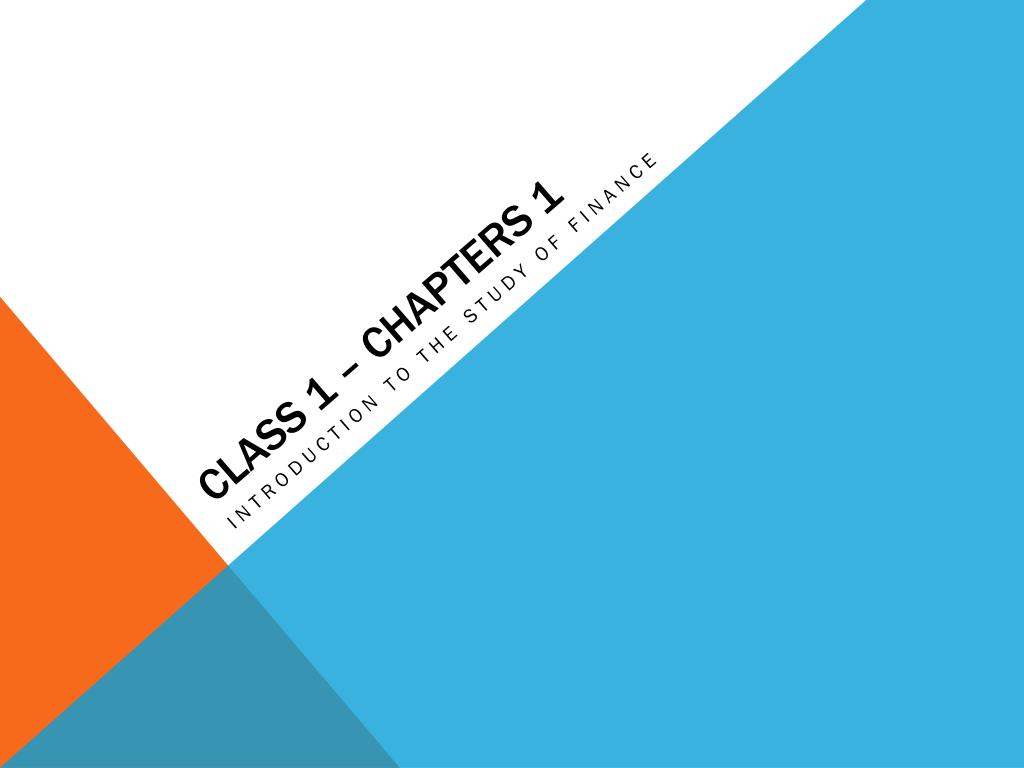 PPT - Class 1 – Chapters 1 PowerPoint Presentation, free download - ID ...