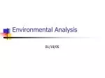 PPT - ENVIRONMENTAL ANALYSIS AND DIAGNOSIS PowerPoint Presentation ...