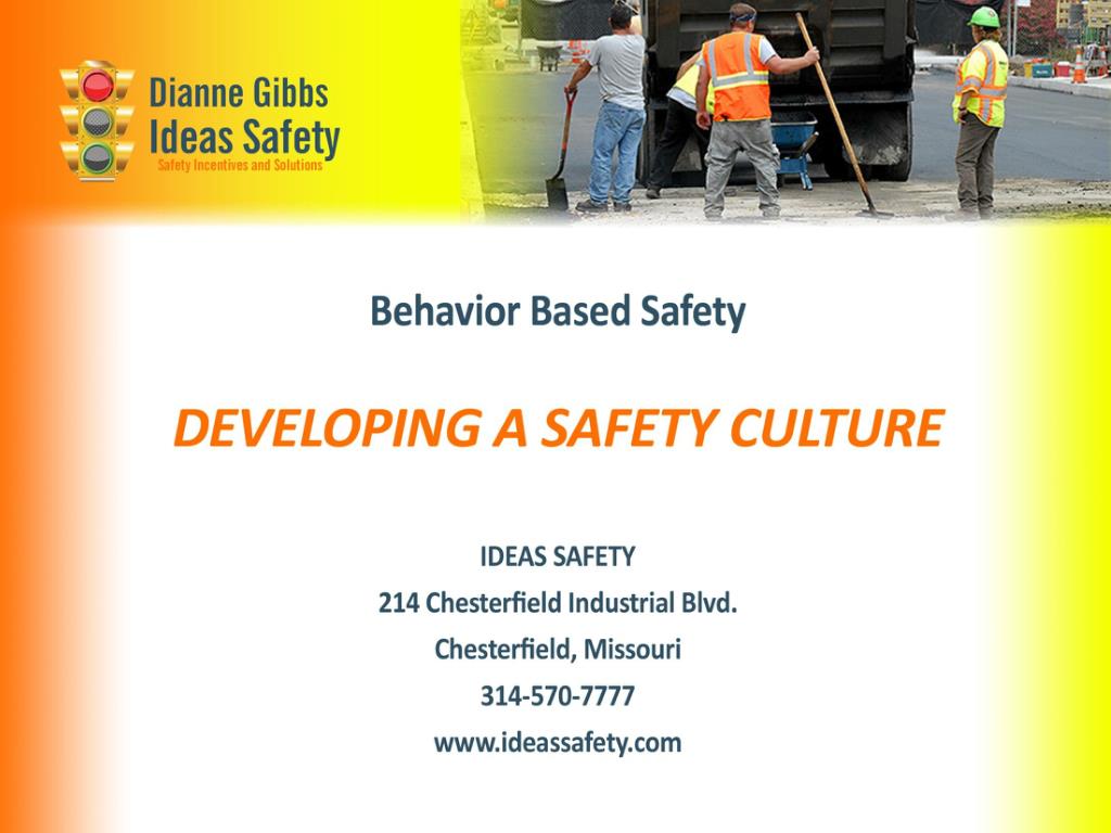 PPT - BBS – Behavior Based Safety PowerPoint Presentation, free ...