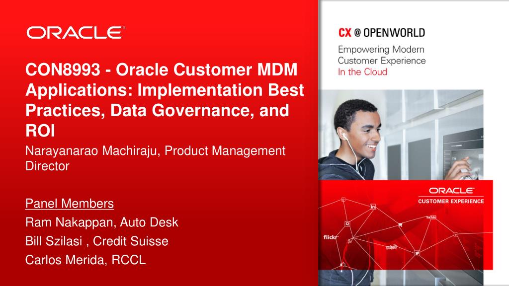 PPT - CON8993 - Oracle Customer MDM Applications: Implementation Best ...
