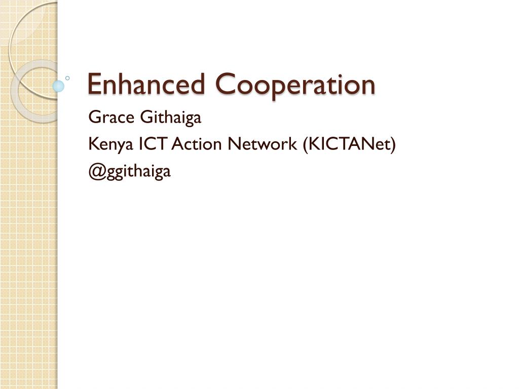 PPT - Enhanced Cooperation PowerPoint Presentation, free download - ID ...