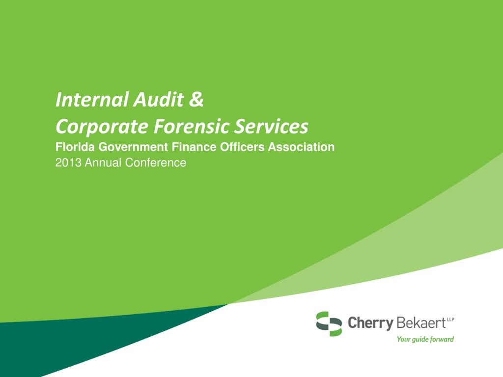 PPT - Internal Audit & Corporate Forensic Services PowerPoint ...