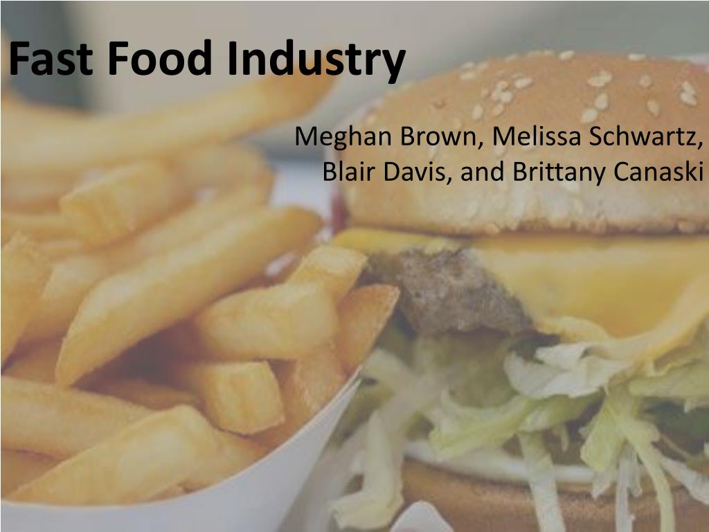 PPT - Fast Food Industry PowerPoint Presentation, free download - ID ...