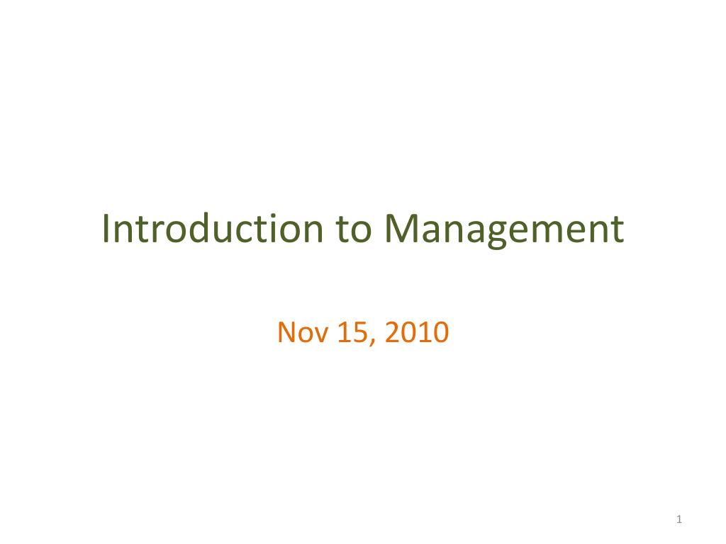 PPT - Introduction to Management: Helpful Tips and Resources PowerPoint ...