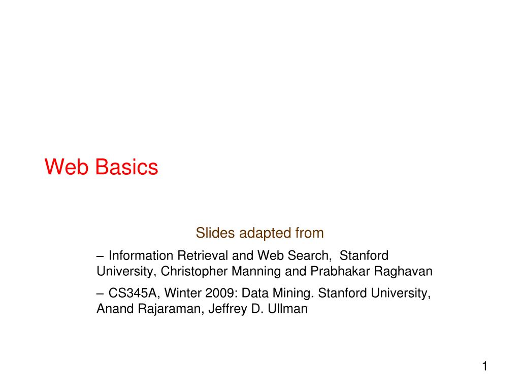 PPT - Web Basics PowerPoint Presentation, free download - ID:1687550