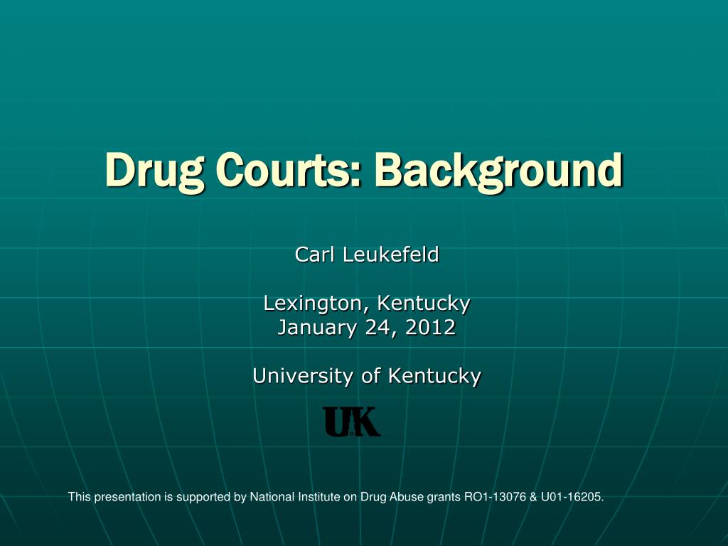 PPT - Drug Courts: Background PowerPoint Presentation, free download ...