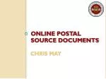 PPT - Source Documents PowerPoint Presentation, free download - ID:1633476