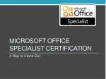 PPT - Certified Microsoft Office 2010 Essentials - istudy PowerPoint ...