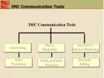 PPT - IMC Communication Tools PowerPoint Presentation, free download ...