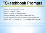PPT - “Rules” for the Sketchbook Warm Up PowerPoint Presentation, free ...