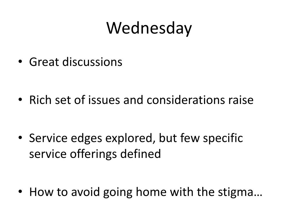 PPT - Wednesday PowerPoint Presentation, free download - ID:1690214