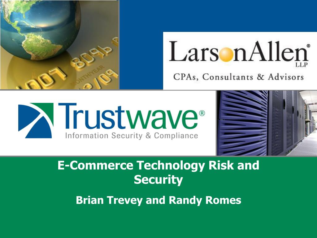PPT - E-Commerce Technology Risk and Security PowerPoint Presentation ...