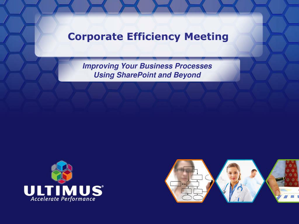PPT - Corporate Efficiency Meeting PowerPoint Presentation, free ...
