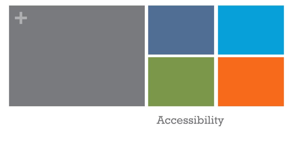 PPT - Accessibility PowerPoint Presentation, free download - ID:1690517