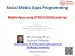 PPT - Know about social media apps PowerPoint Presentation, free ...
