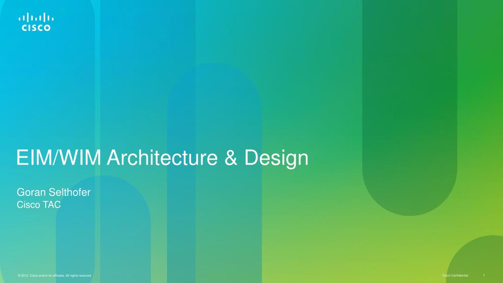 PPT - EIM / WIM Architecture & Design PowerPoint Presentation, free ...