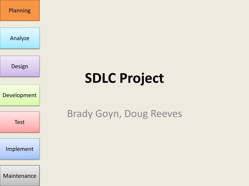 PPT - SDLC Project PowerPoint Presentation, free download - ID:1692703